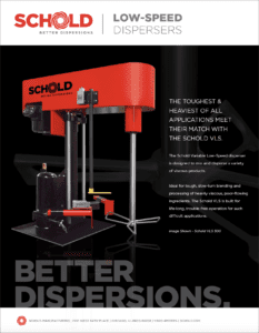 THE VLS | Low Speed Mixer - Schold Manufacturing